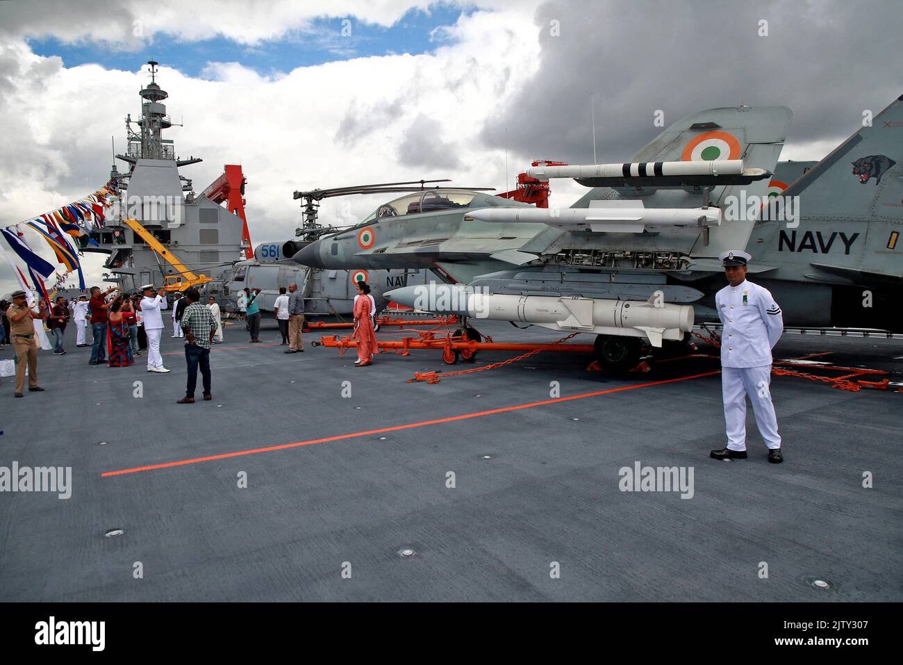 Vikrant carrier hi-res stock photography and images - Alamy