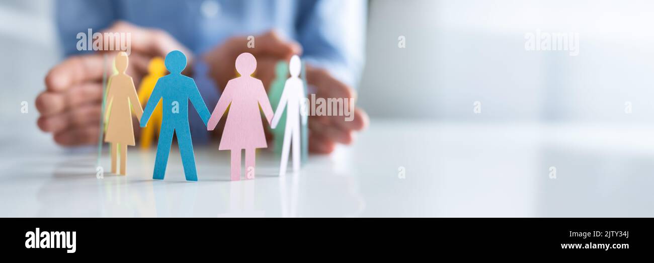 Inclusive Diversity LGBT Colors. Diversity And Inclusion Insurance ...