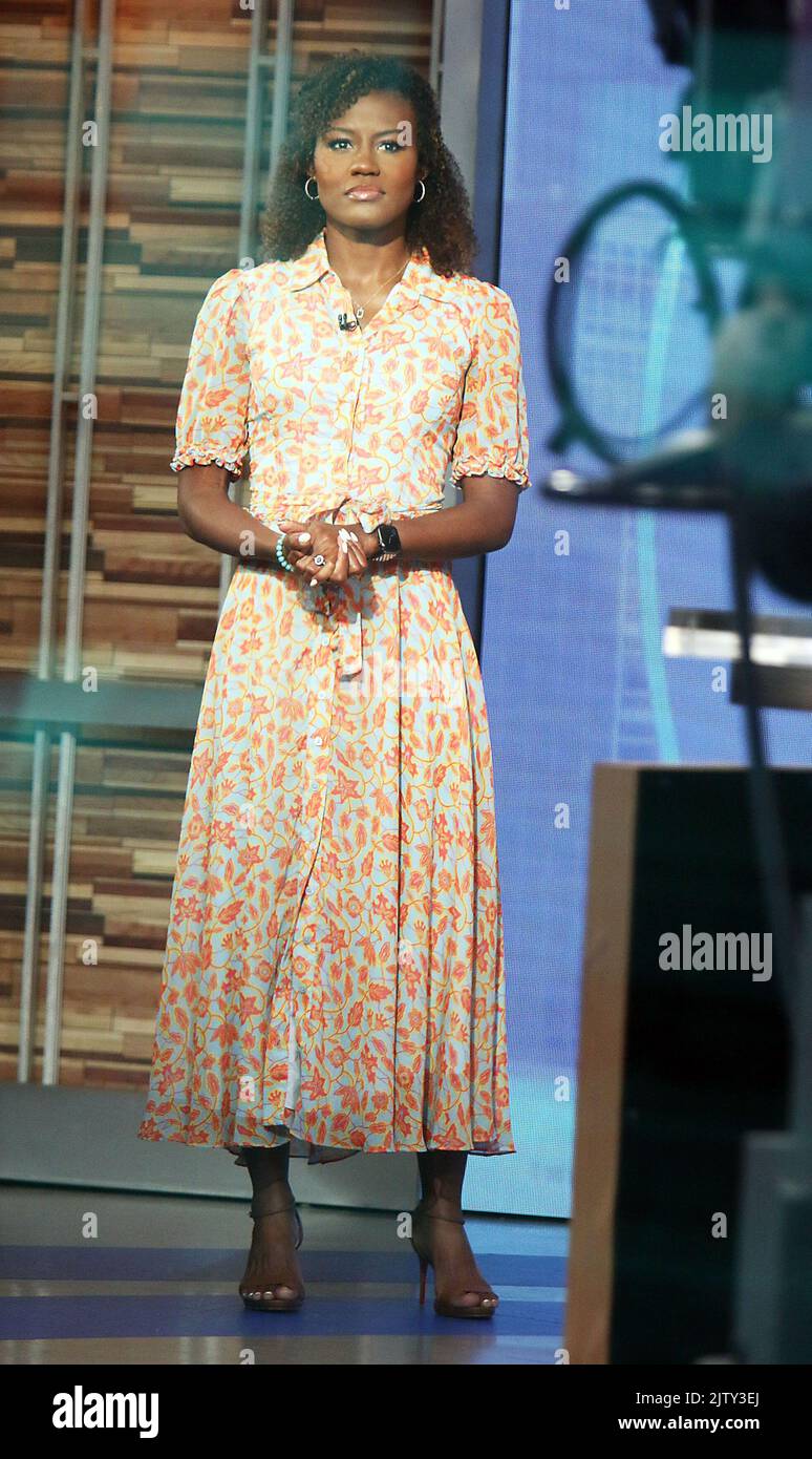 Cast of Good Morning America At The Studios -PICTURED: Janai Norman ...