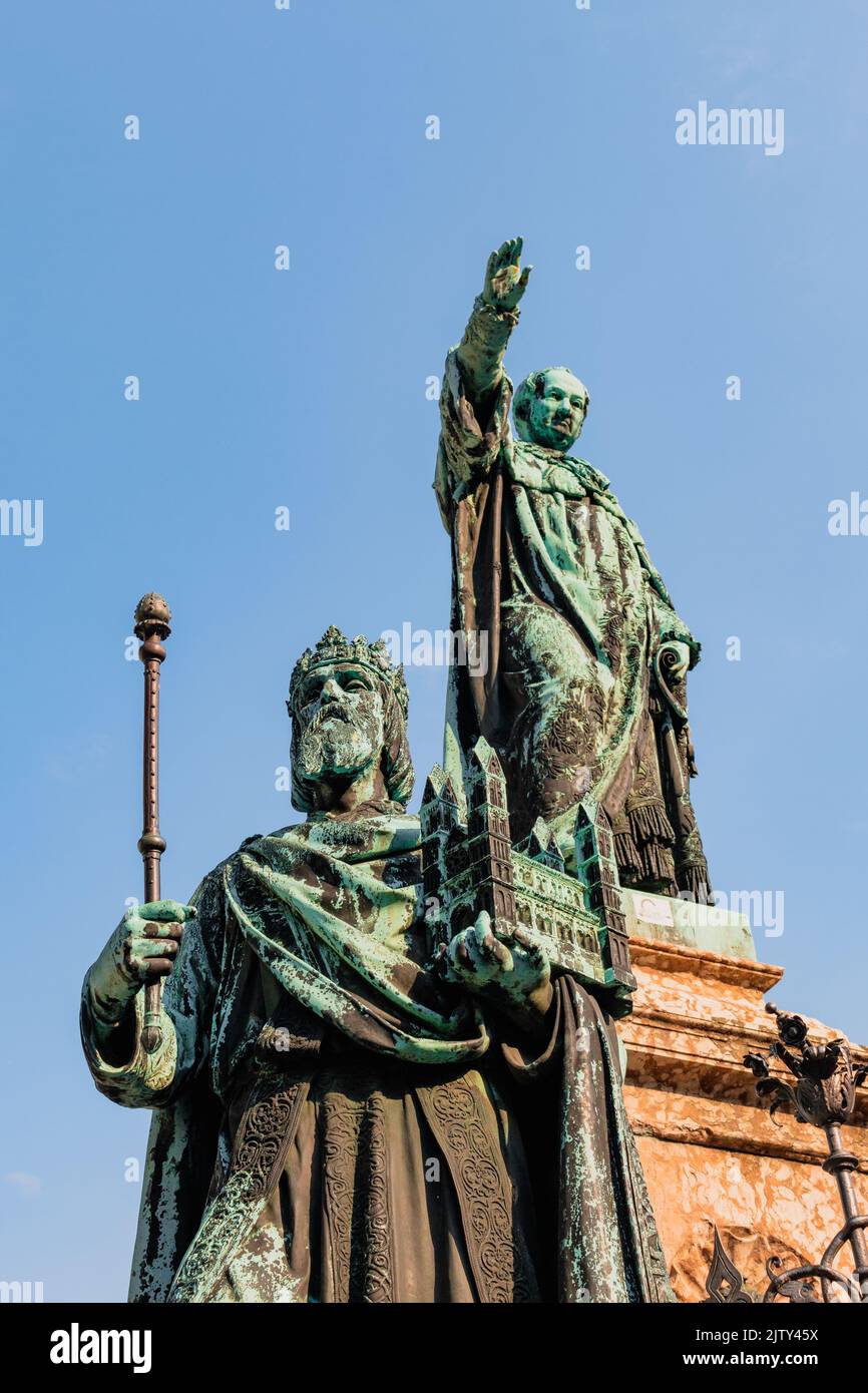 Henry II and Bavarian King Maximilian I Joseph on the Maximilian ...