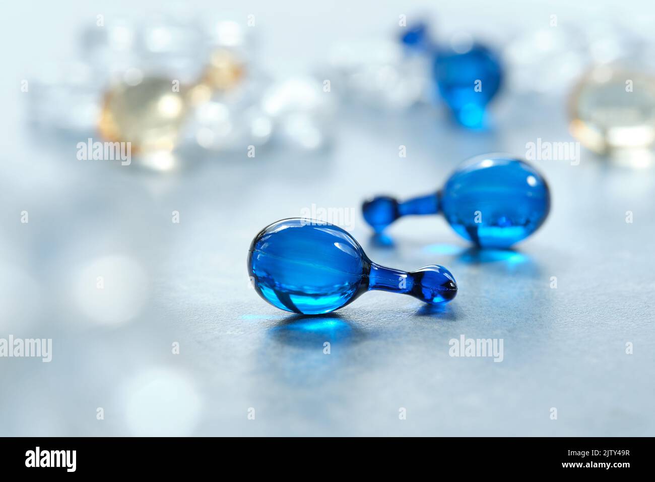 Serum capsules for healthy skin. Anti-wrinkle rejuvenation skin ...