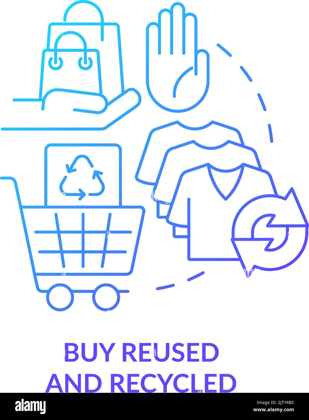 Recycled clothes model Cut Out Stock Images & Pictures - Alamy