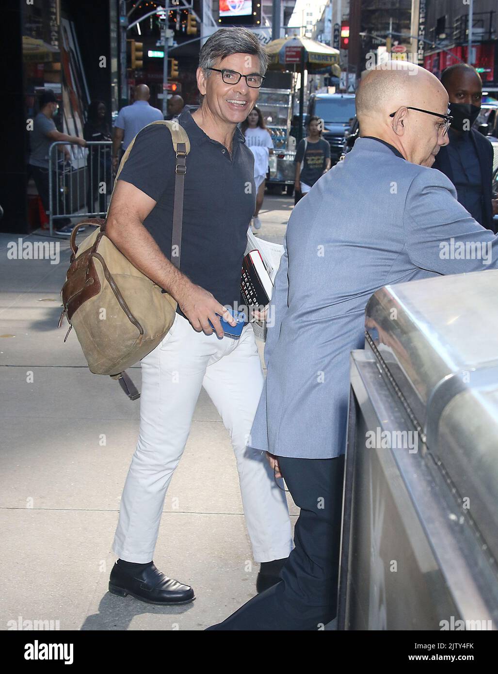 Cast Of Good Morning America. -PICTURED: George Stephanopous -LOCATION ...