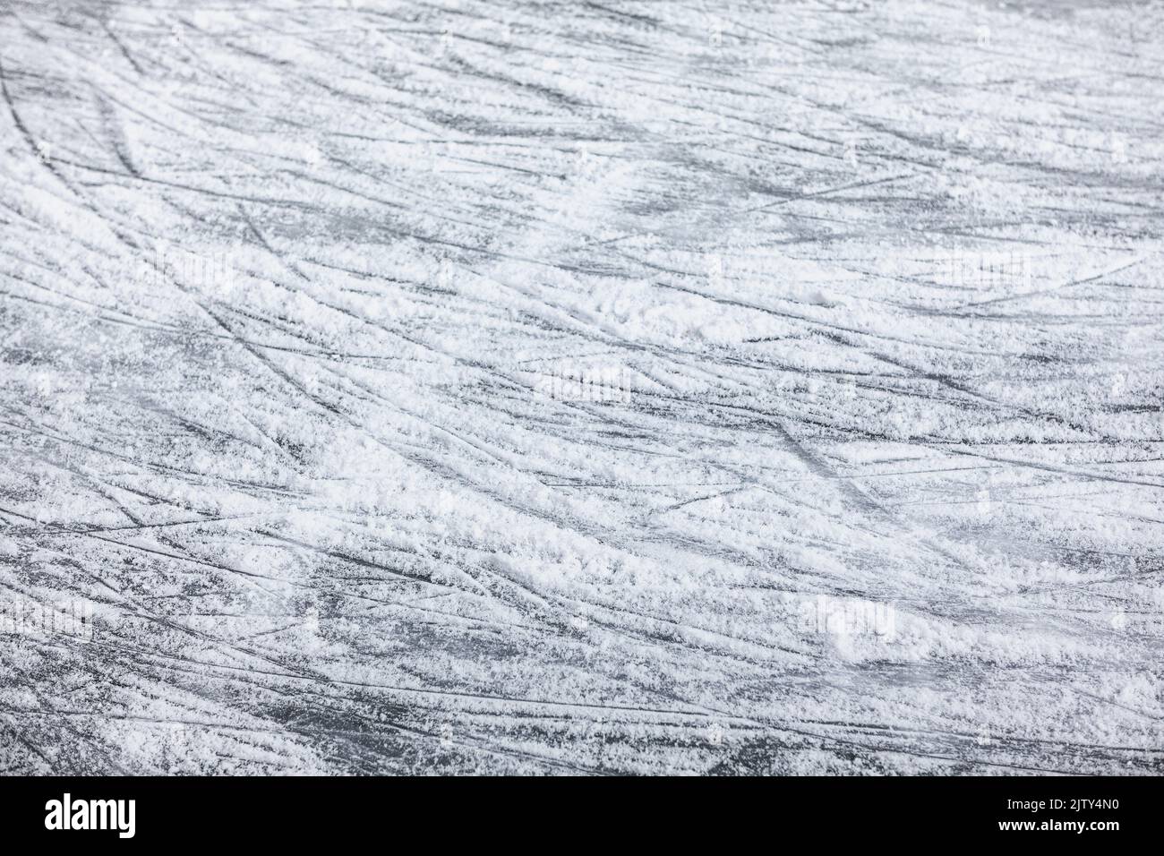 Ice rink surface . Ice for skating background . Frost texture Stock ...
