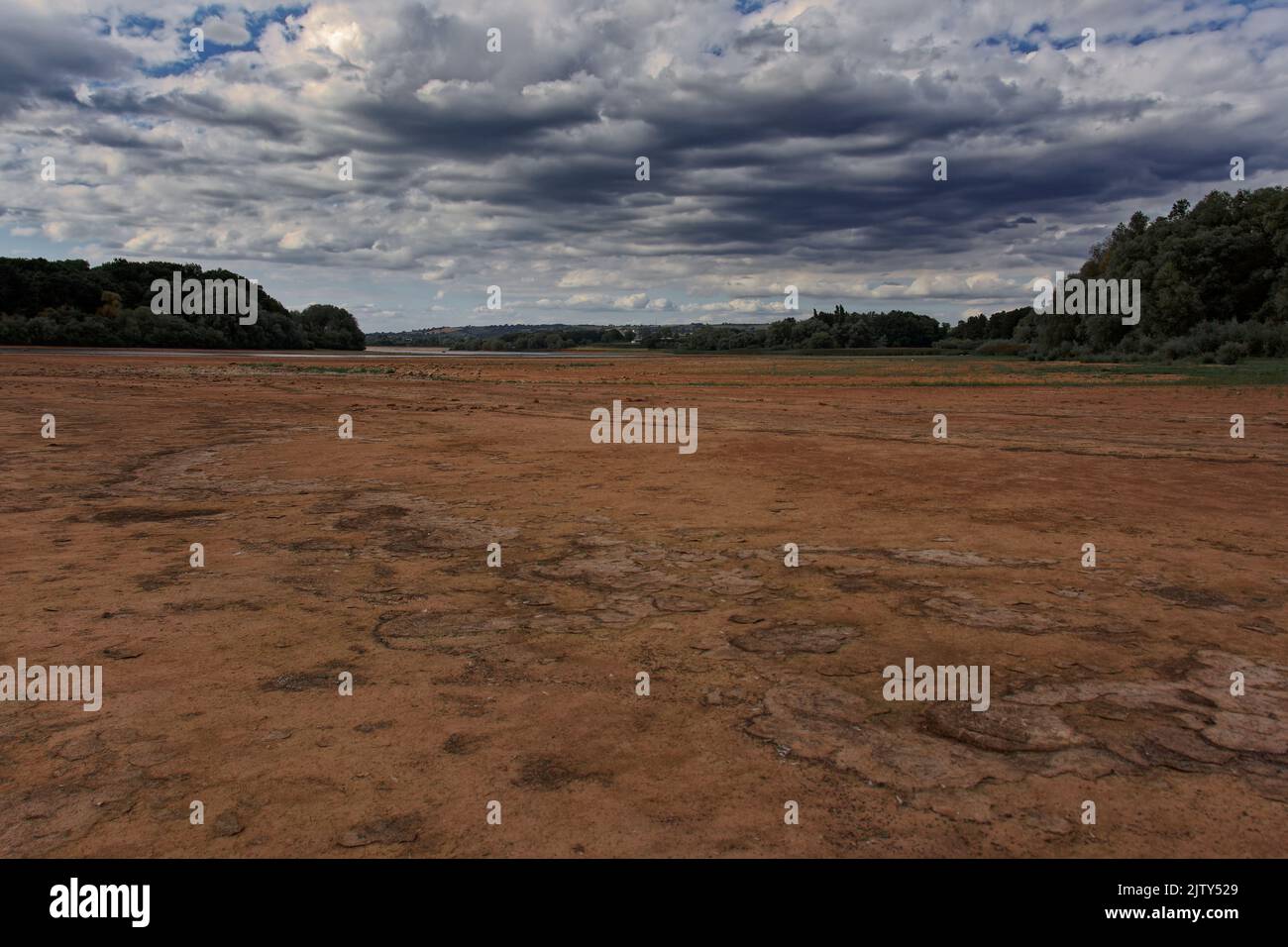 Chew Valley drought 2022 heatwave Stock Photo - Alamy