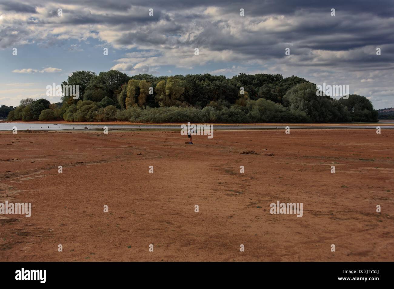 Chew Valley drought 2022 heatwave Stock Photo - Alamy