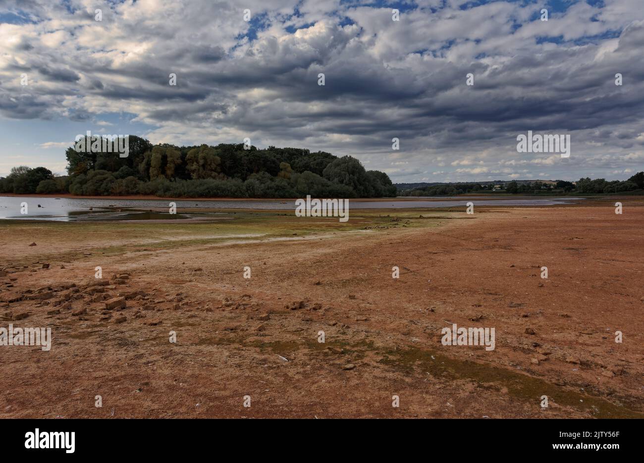 Chew Valley drought 2022 heatwave Stock Photo - Alamy
