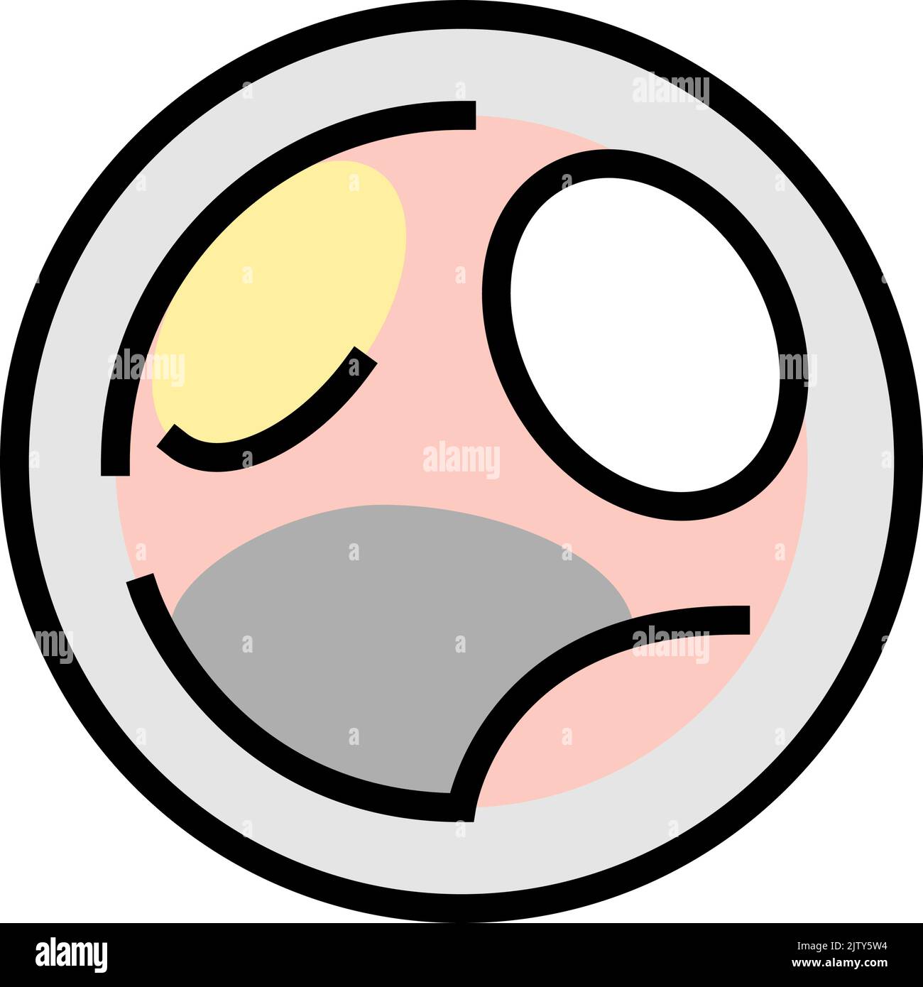 pearl stone rock color icon vector illustration Stock Vector Image ...