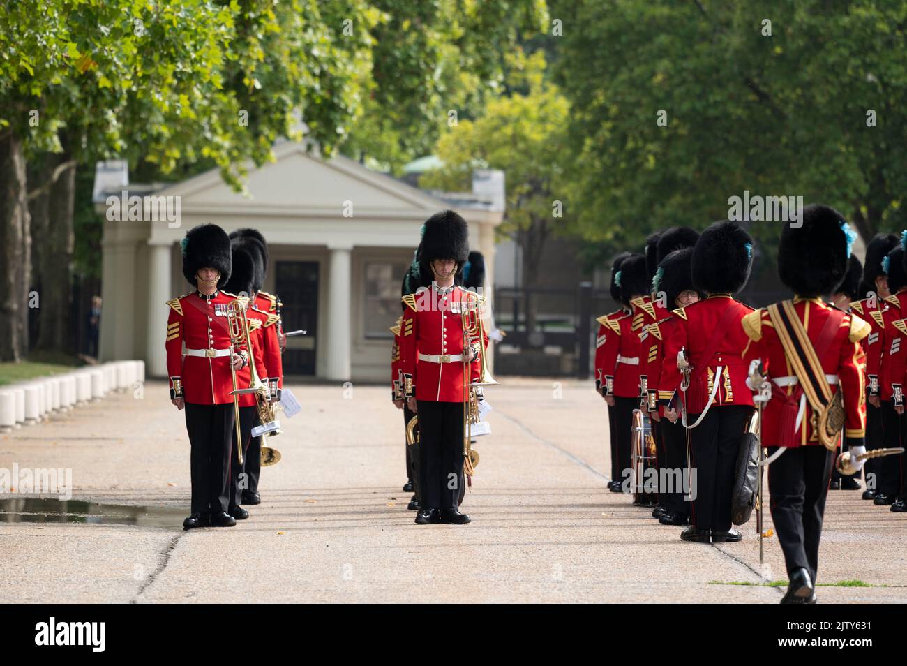 Wellington Barracks, London, UK. 2nd Sep, 2022. As part of the Army's ...