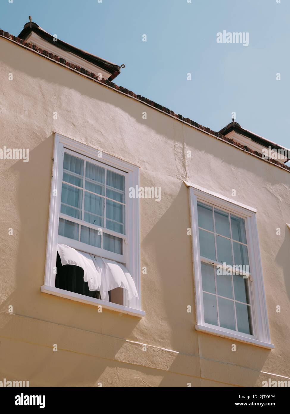 Curtains blowing in wind hi-res stock photography and images - Alamy