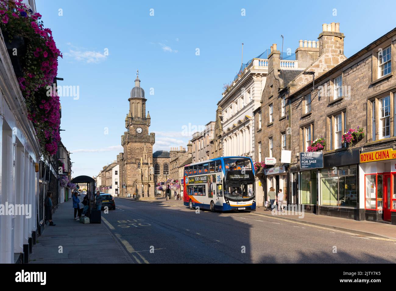 1 September 2022. Forres, Moray, Scotland. This is a scene of the very ...