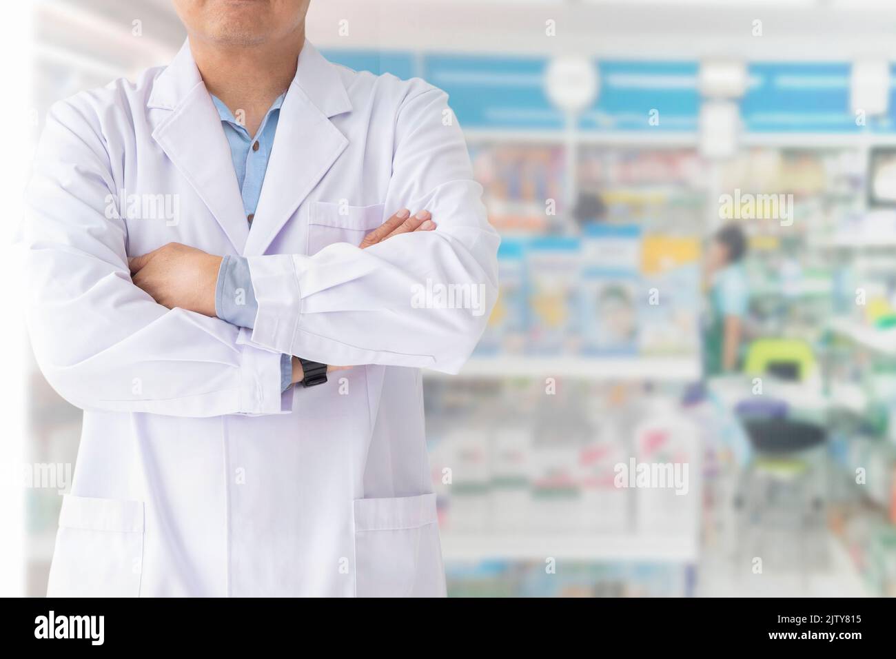 Medicine doctor and Patients come to the hospital office or clinic ...