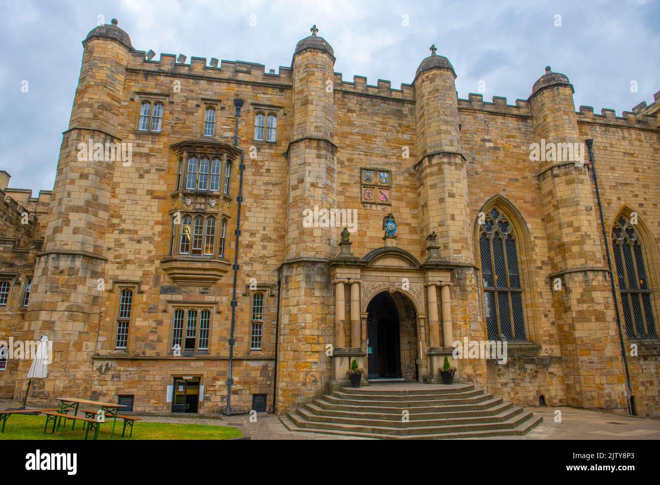 Durham Castle is a Norman style castle in the historic city center of ...