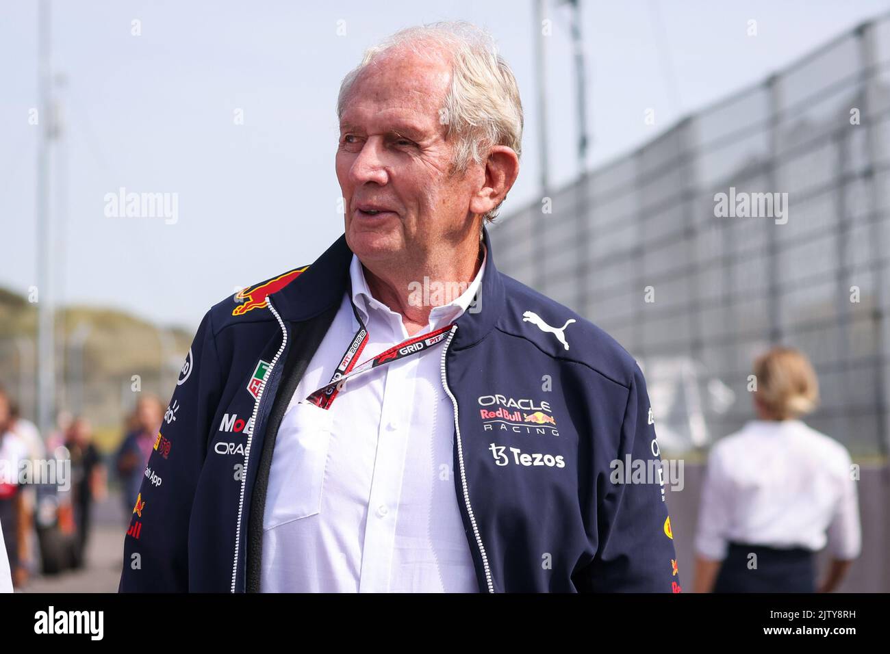 ZANDVOORT, NETHERLANDS - SEPTEMBER 2: Helmut Marko of Red Bull Racing ...