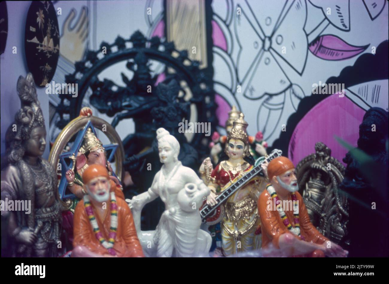 Paper Mash Idols, God Goddess Stock Photo - Alamy
