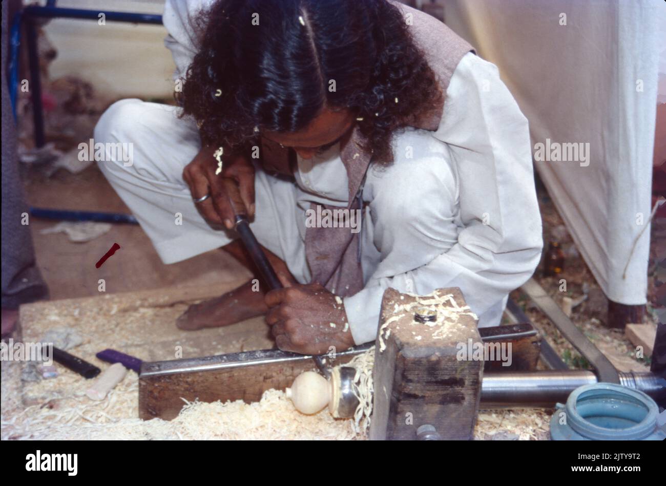 Indian craftsman on the job hi-res stock photography and images - Alamy