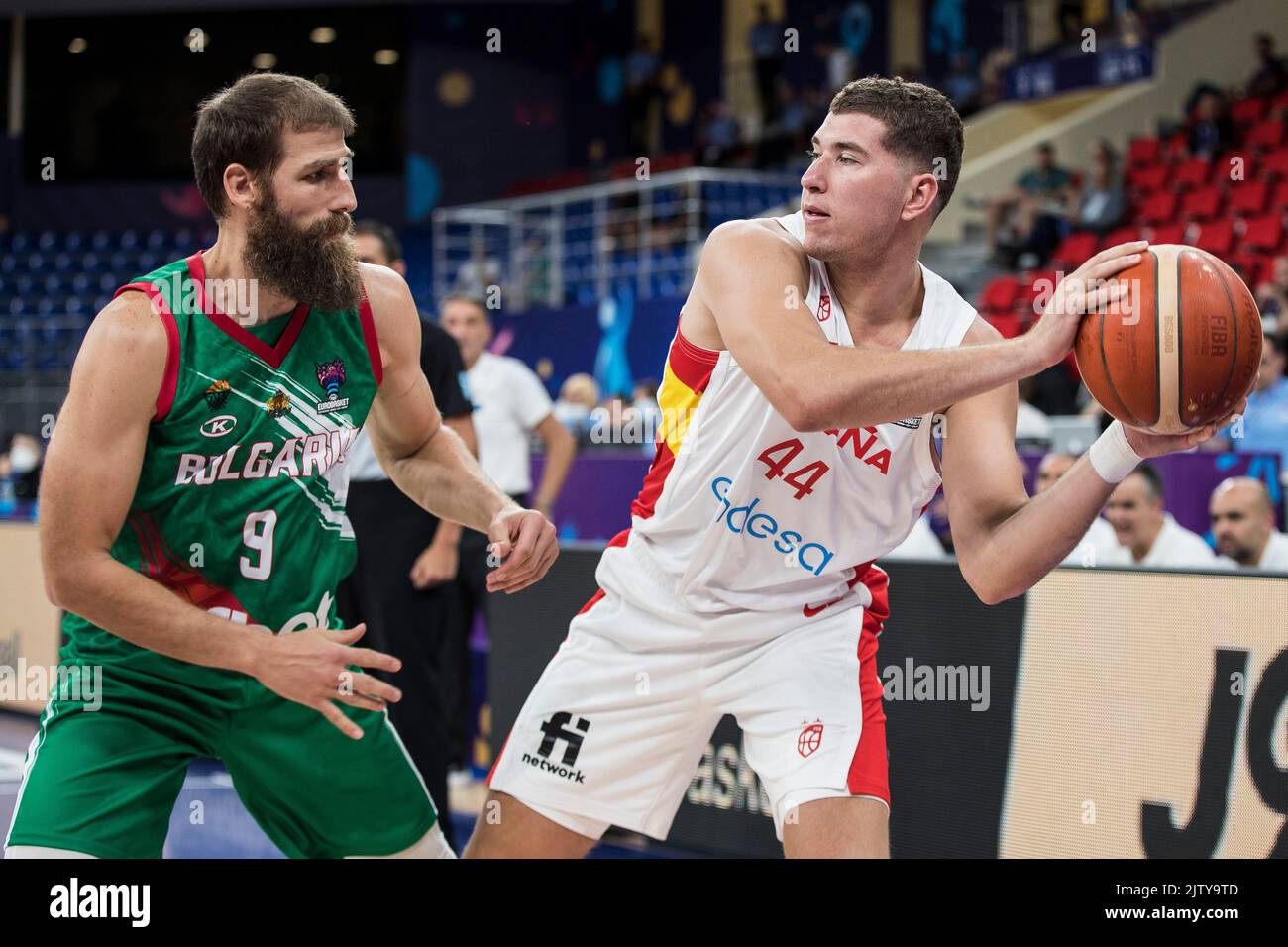 TBILISI, GEORGIA - SEPTEMBER 01: during the FIBA EuroBasket 2022 group ...