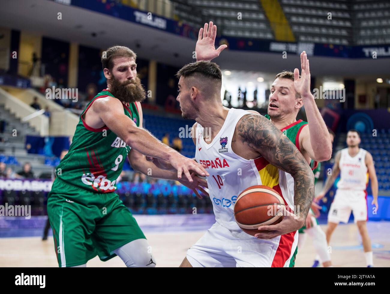 Tbilisi, Georgia, 1st September 2022. Willy Hernangomze of Spain ...