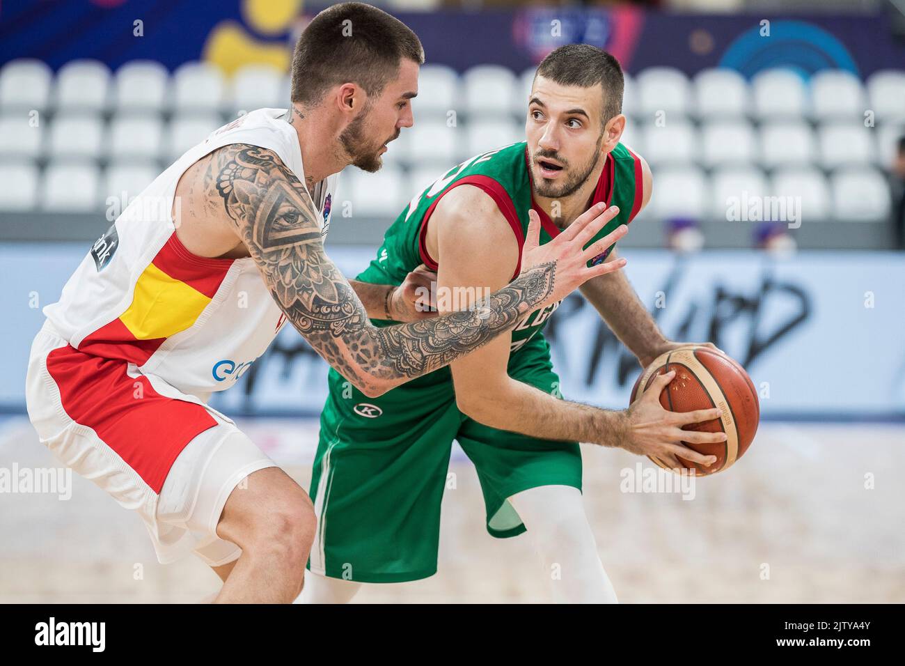 Tbilisi, Georgia, 1st September 2022. Pavlin Ivanov of Bulgaria in ...