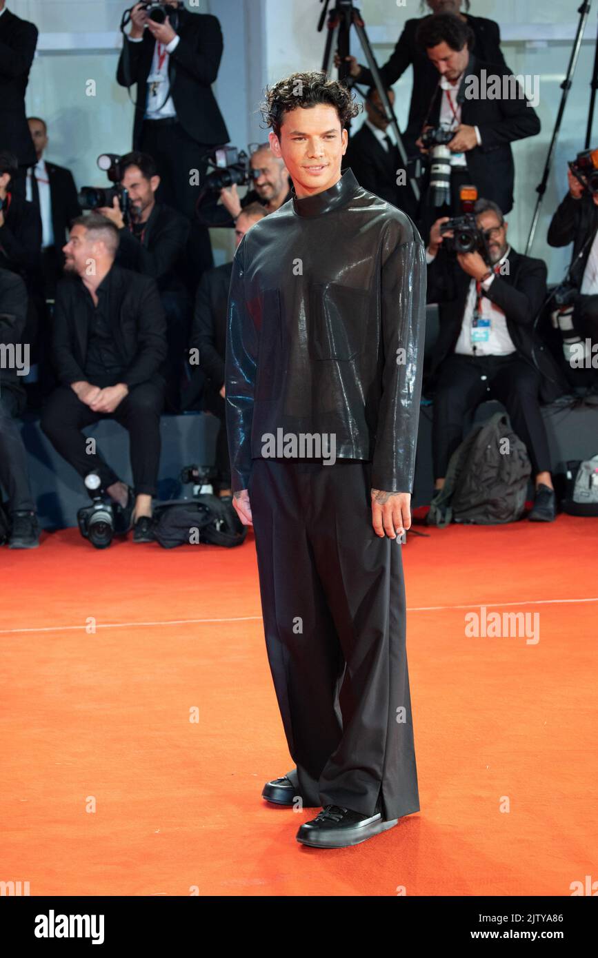 Hell Raton attends the "Bardo" red carpet at the 79th Venice ...