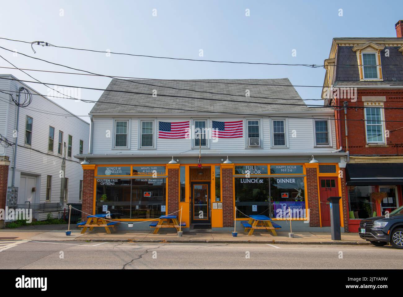 Dover new hampshire skyline hi-res stock photography and images - Alamy
