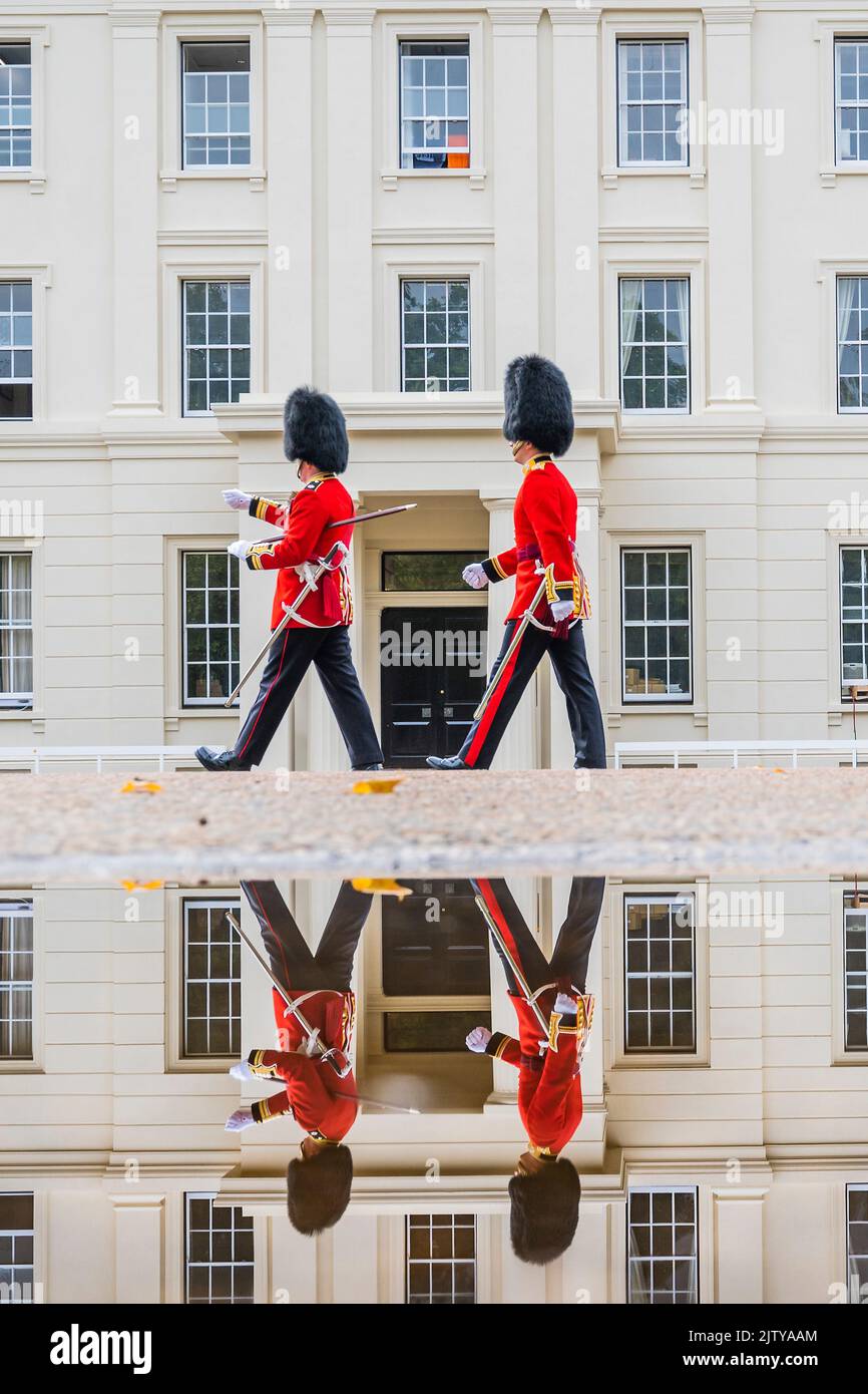 Number 12 company irish guards hi-res stock photography and images - Alamy