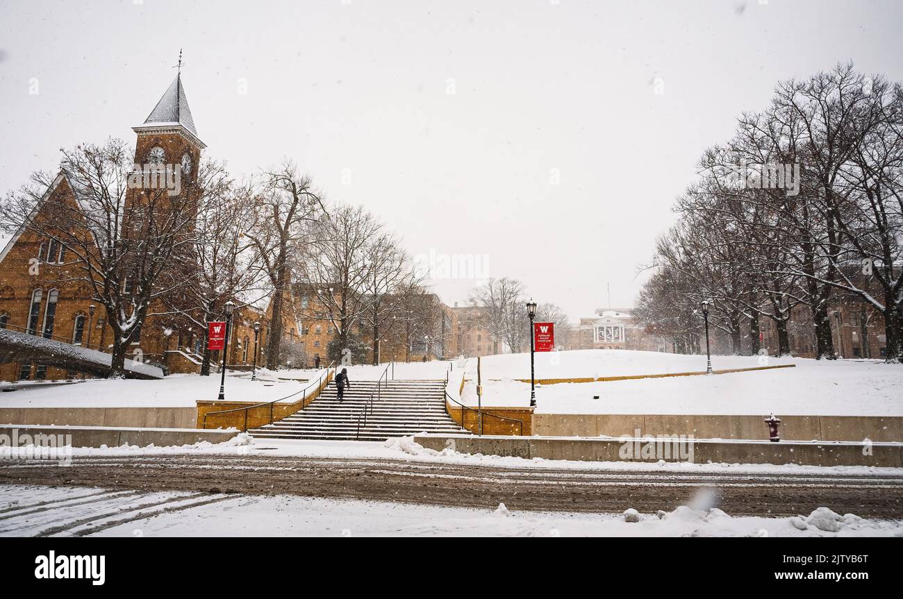 University Of Wisconsin Campus Winter