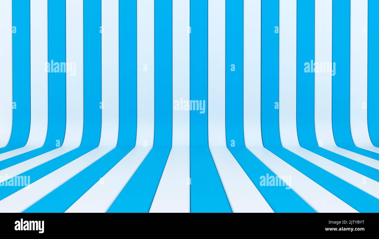 White And Blue Lines Wallpaper