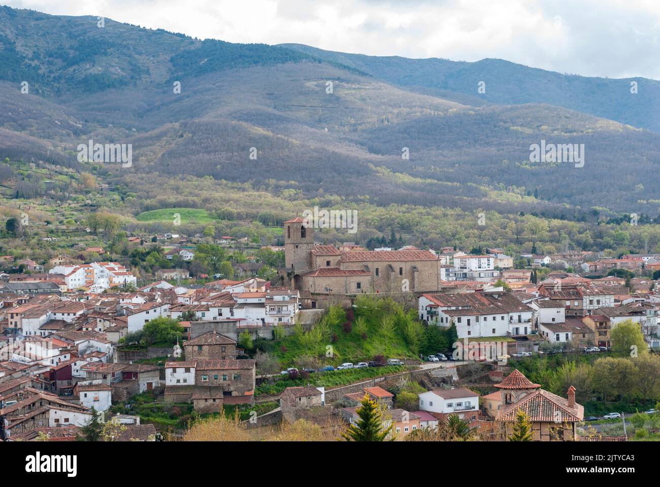 Spain hervas jewish quarter castle hi-res stock photography and images ...