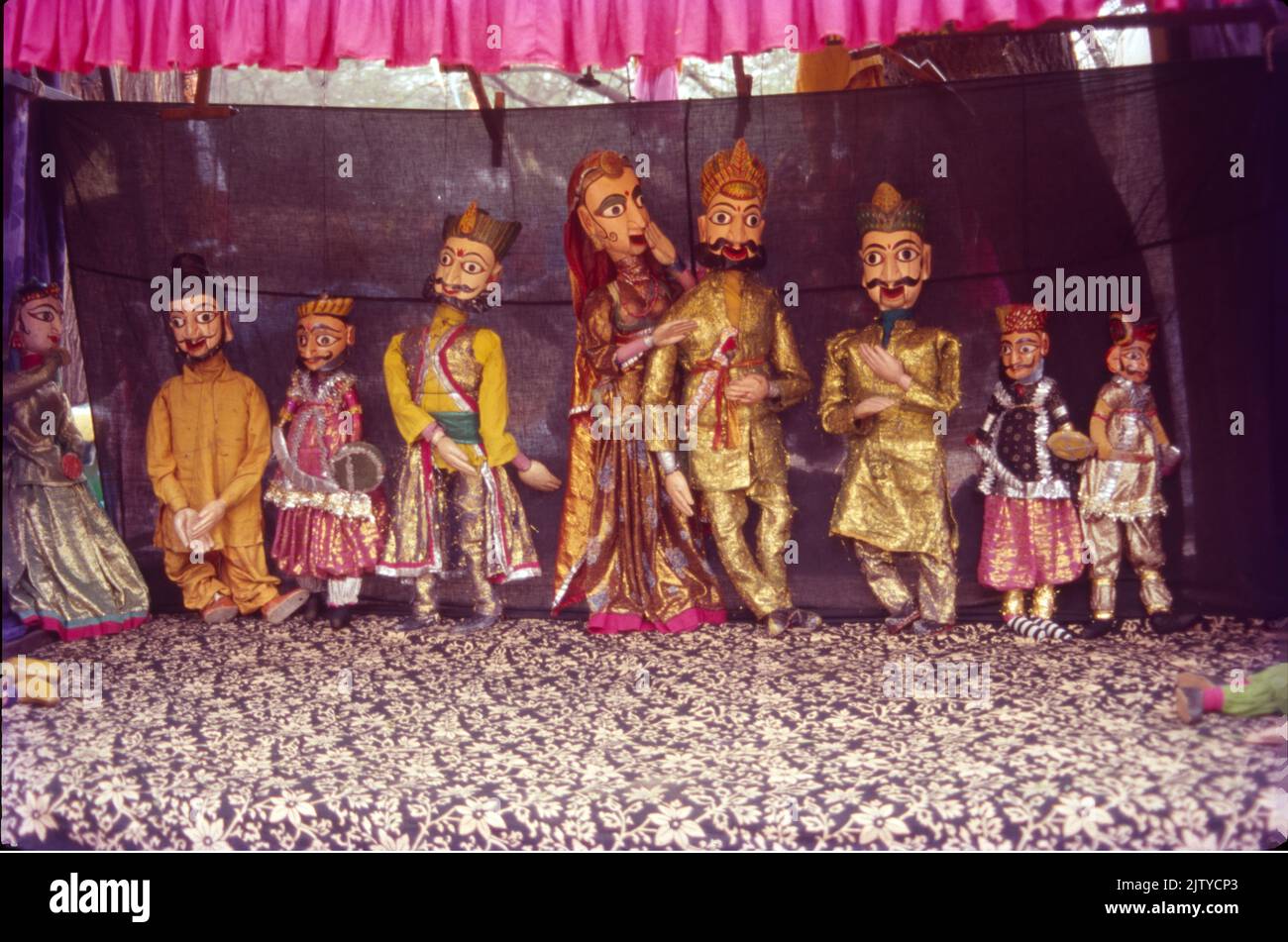 Puppetry india show hi-res stock photography and images - Alamy