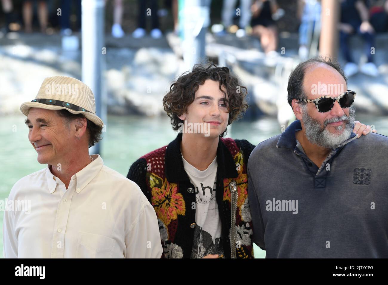 Mark Rylance, Timothee Chalamet, Luca Guadagnino, Chloe Sevigny and ...