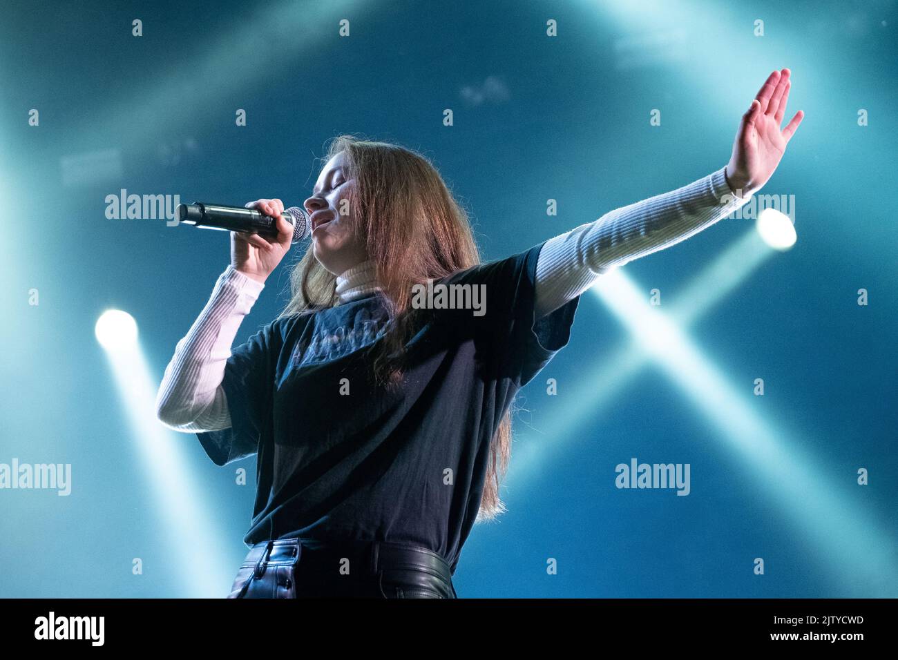 Trondheim, Norway. 20th, August 2022. The Norwegian singer and ...