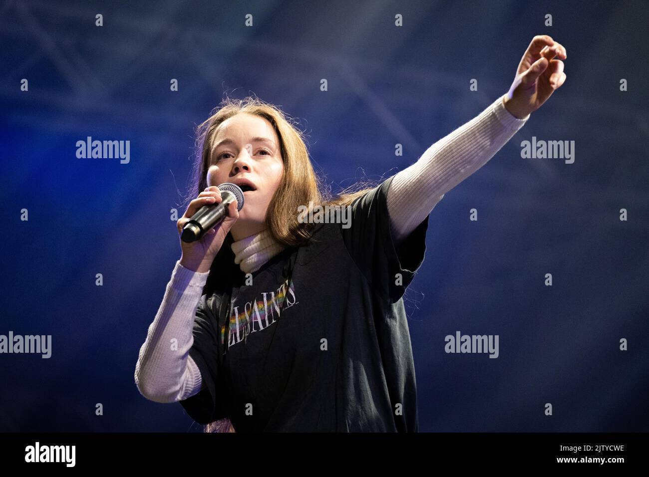 Trondheim, Norway. 20th, August 2022. The Norwegian singer and ...