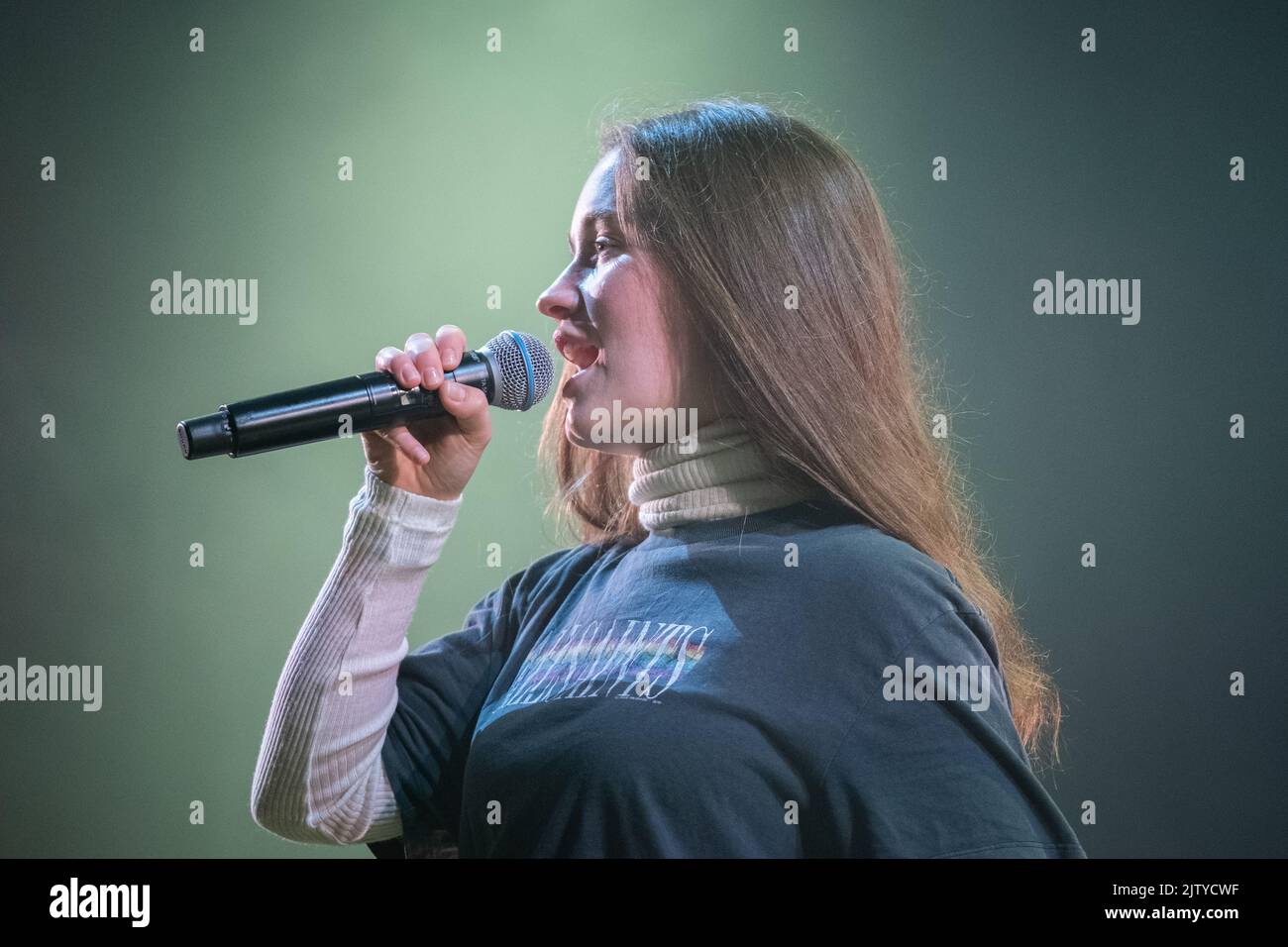 Trondheim, Norway. 20th, August 2022. The Norwegian singer and ...