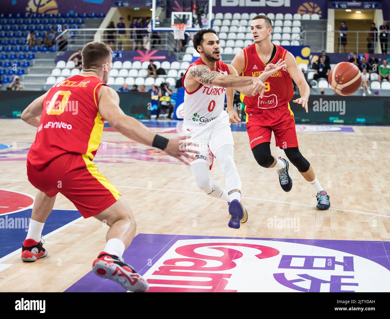 Tbilisi, Georgia, 1st September 2022. Shane Larkin of Turkey in action ...