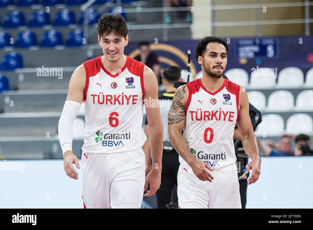 Tbilisi, Georgia, 1st September 2022. Shane Larkin of Turkey and Cedi ...