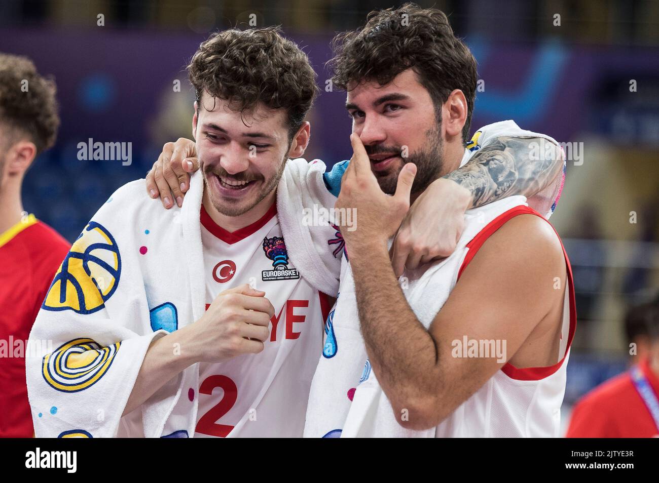 Tbilisi, Georgia, 1st September 2022. Sehmus Hazer of Turkey, Bugrahan ...