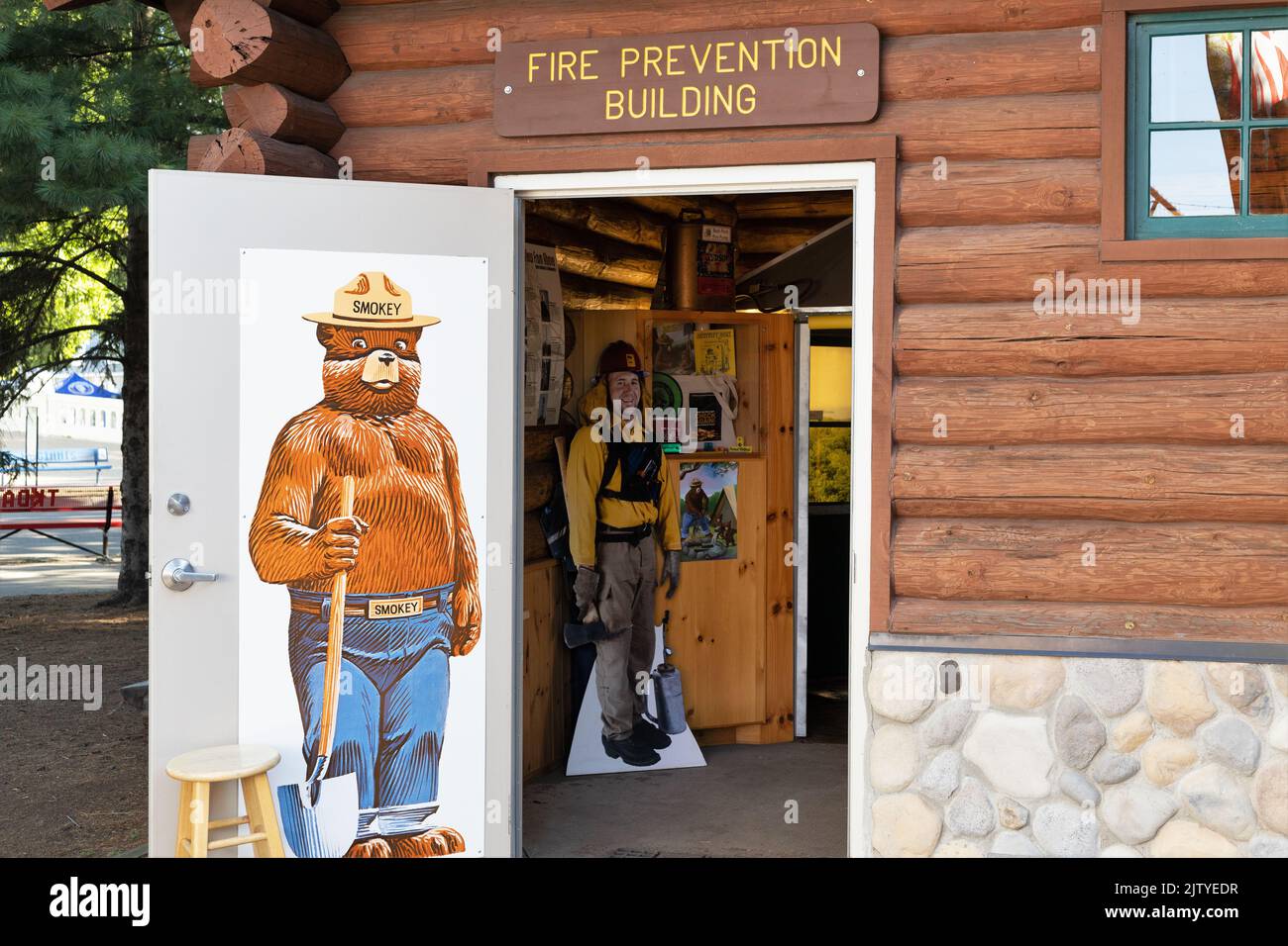 The Fire Prevention Building at the Minnesota State Fair in St. Paul ...