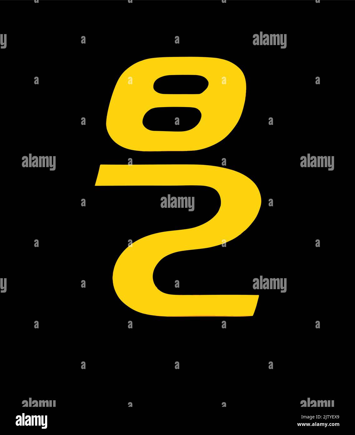 Vertical numbers Stock Vector Images - Alamy
