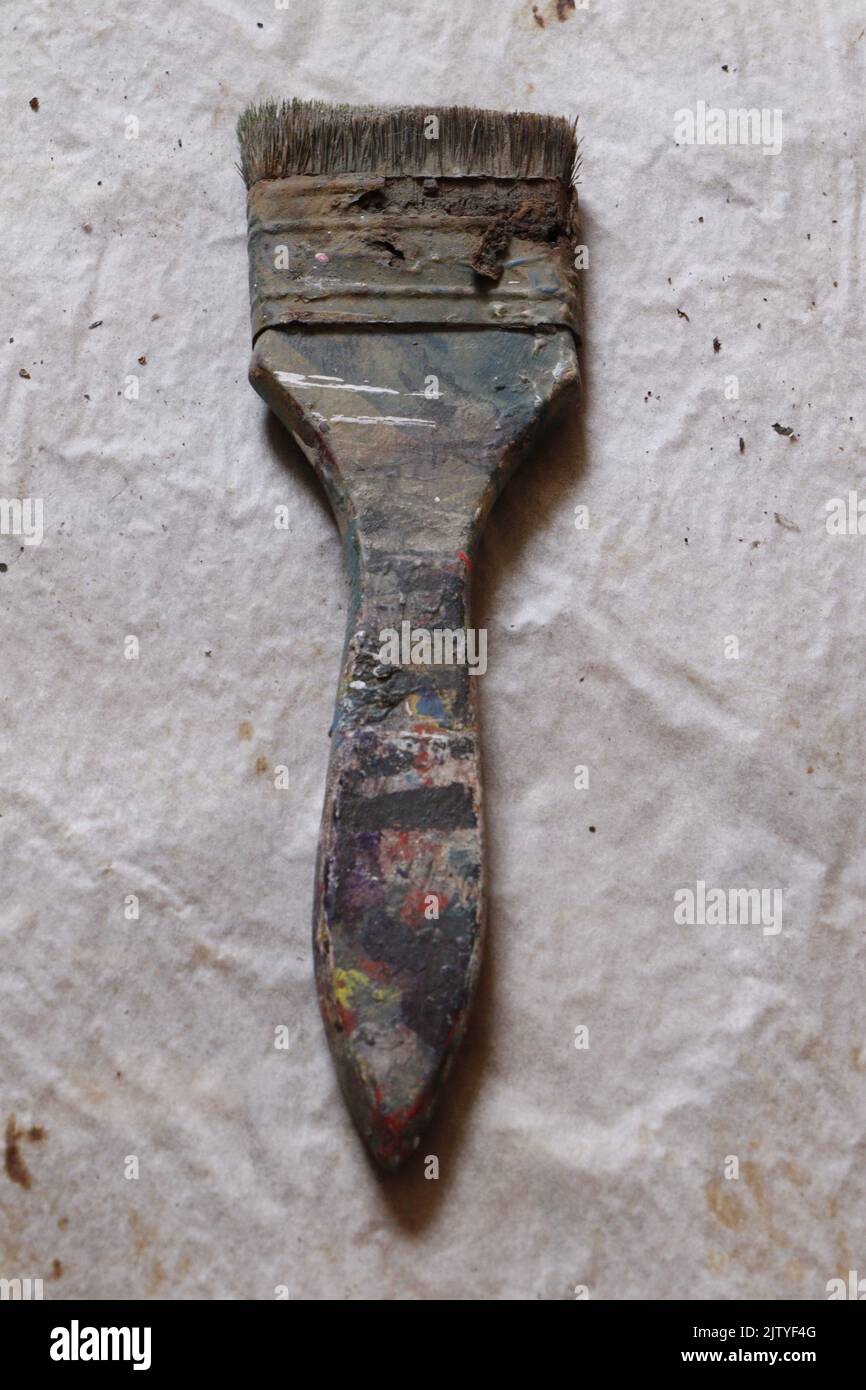 Brush used hi-res stock photography and images - Alamy