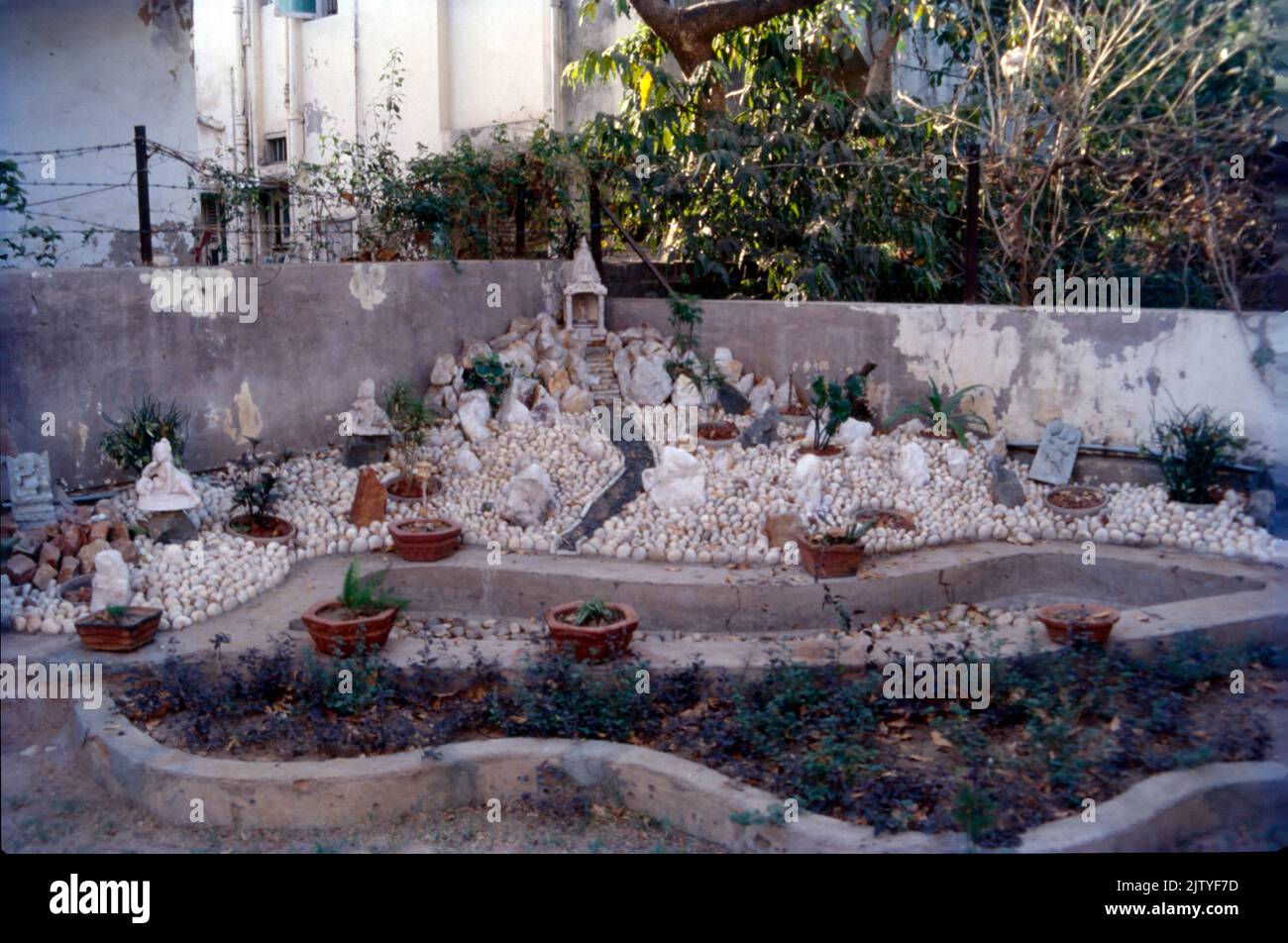 Landscape Garden, Creation of Temple Complex Stock Photo - Alamy