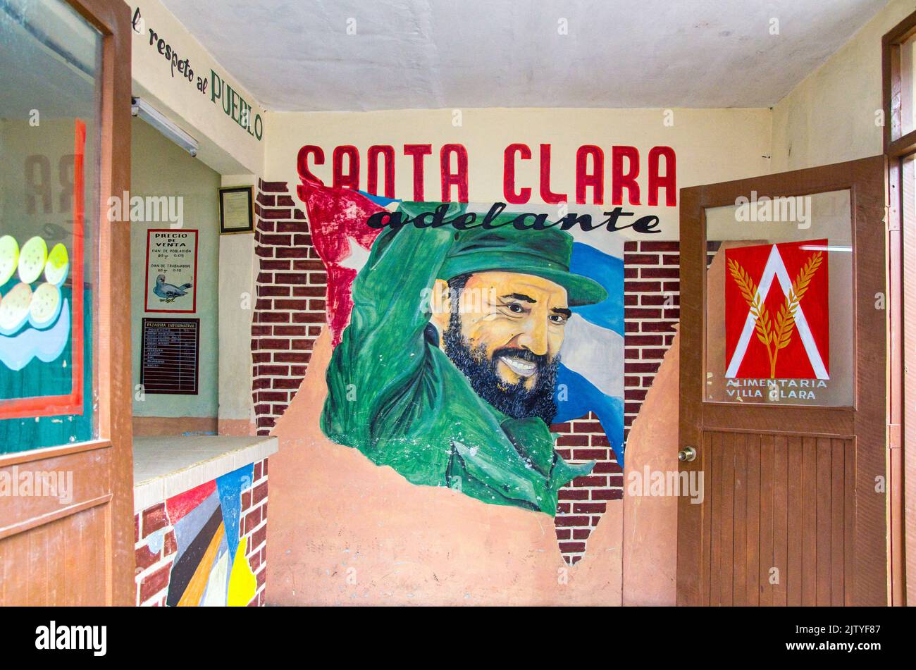 Daily Life In Santa Clara, Cuba, 2013 Stock Photo - Alamy