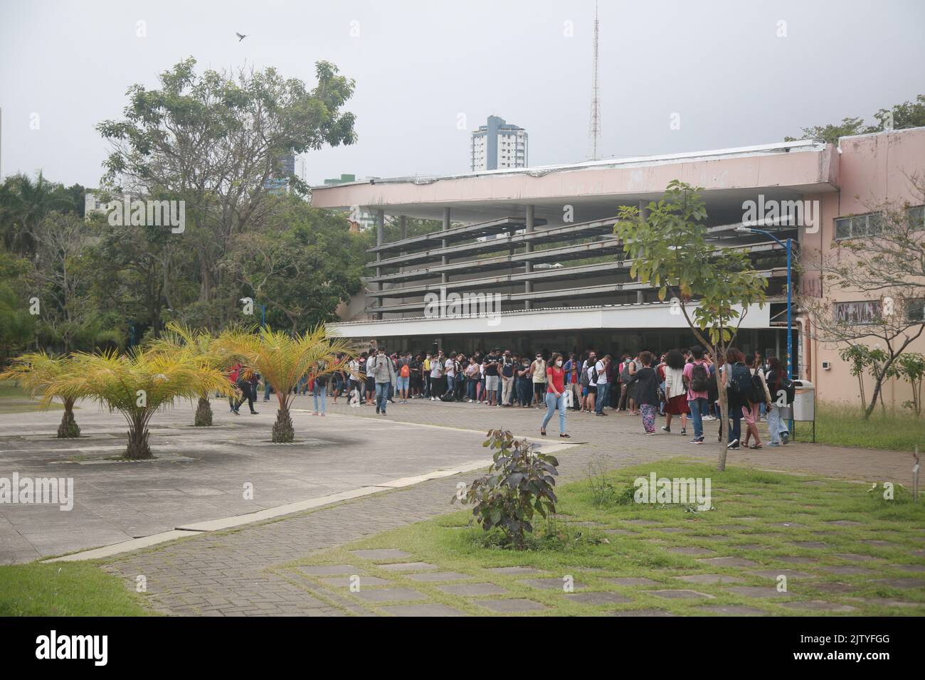 salvador, bahia, brazil - september 1, 2022: view of the university ...