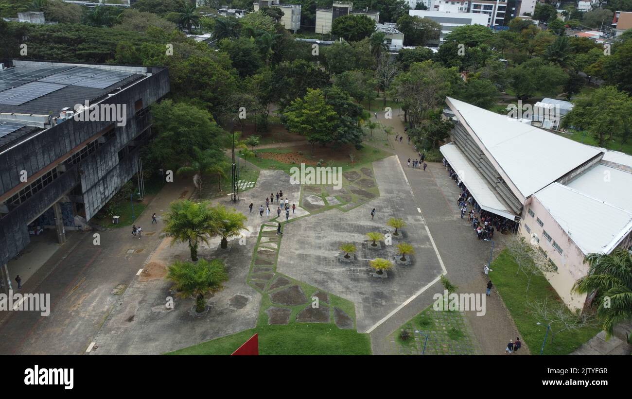 salvador, bahia, brazil - september 1, 2022: view of the university ...