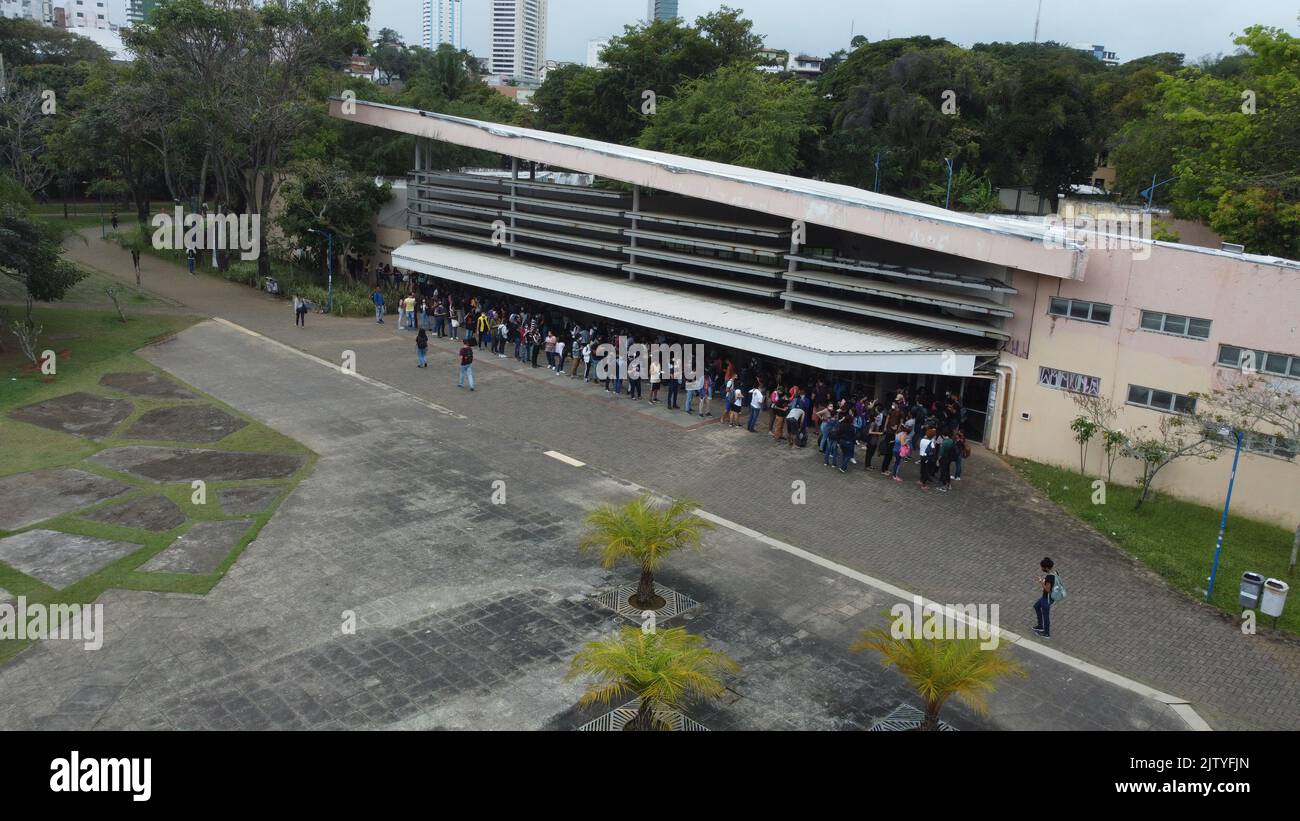 salvador, bahia, brazil - september 1, 2022: view of the university ...