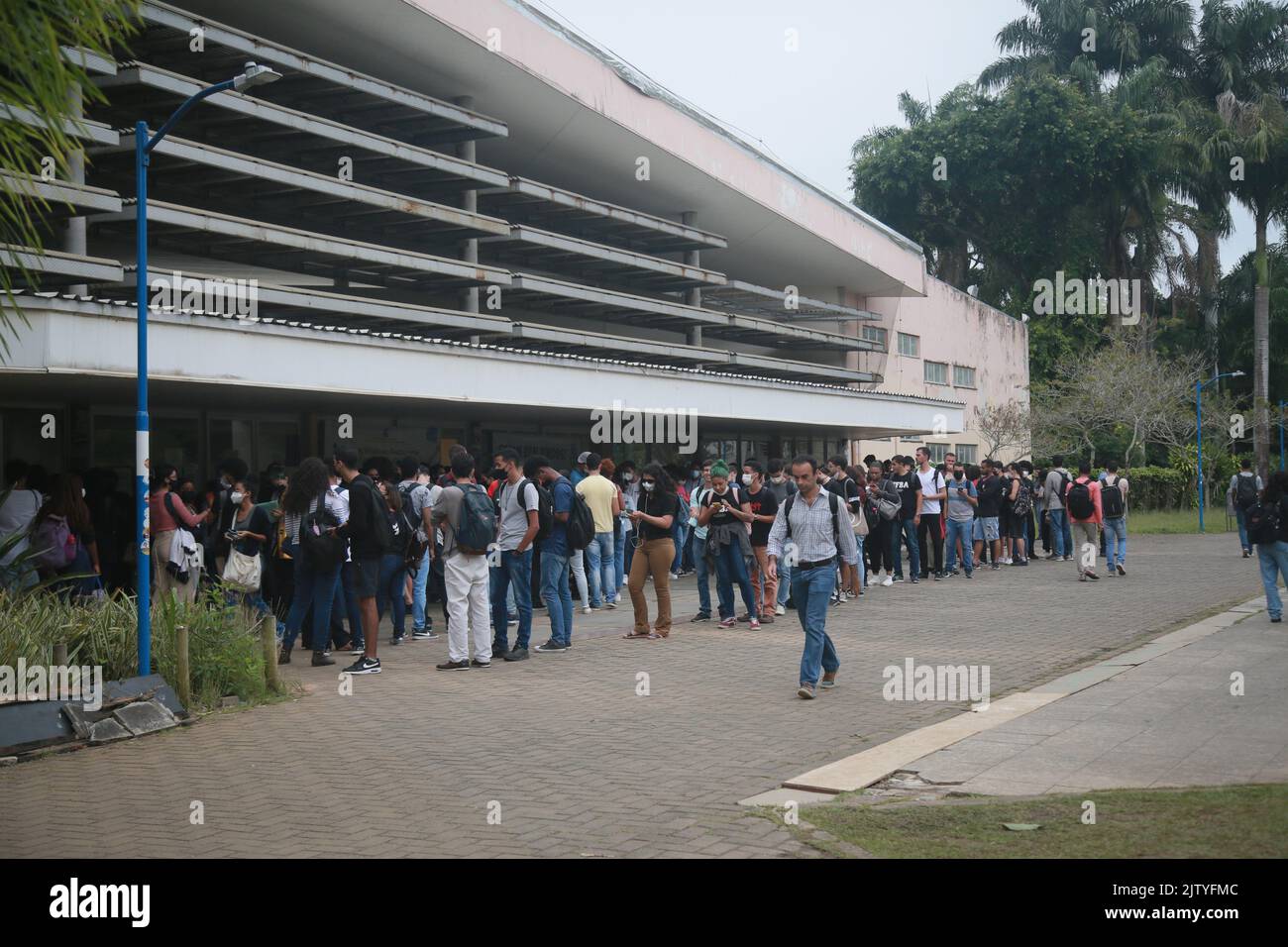 salvador, bahia, brazil - september 1, 2022: view of the university ...