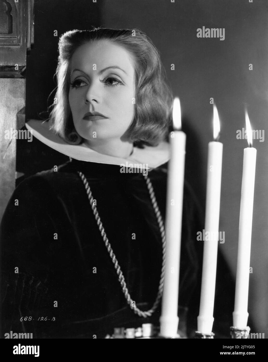 GRETA GARBO Portrait by CLARENCE SINCLAIR BULL in QUEEN CHRISTINA 1933 ...