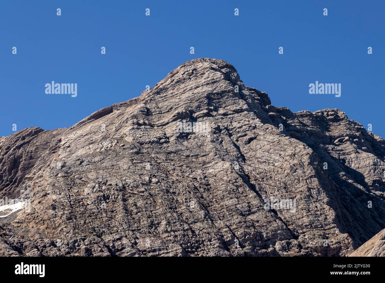 peak taillon border between spain and france Stock Photo - Alamy
