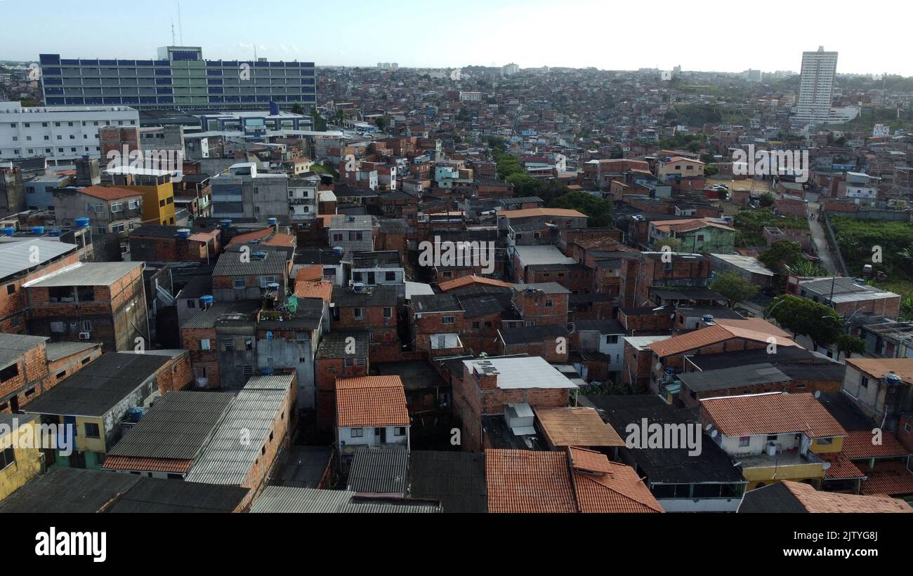 Social inequality and favelas hi-res stock photography and images - Alamy
