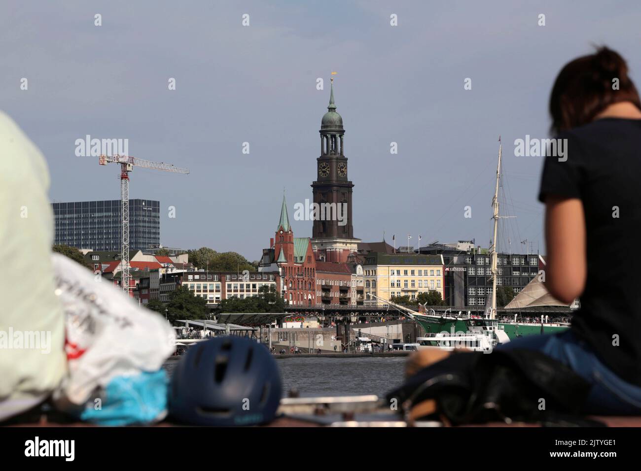Skyline hamburg famous historic hi-res stock photography and images - Alamy